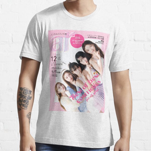 "LE SSERAFIM OT5 AR Mag" T-shirt for Sale by mondongos | Redbubble | le ...