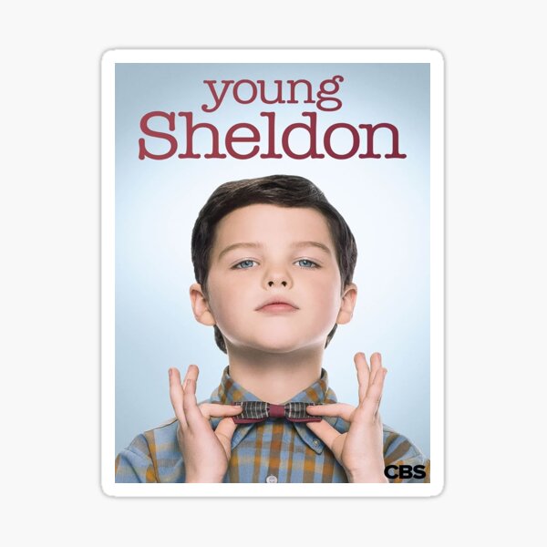 "Copy of Young Sheldon Sticker" Sticker for Sale by jjibun08 | Redbubble