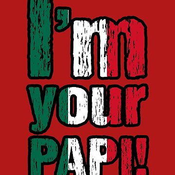 "Im Your Papi - Mexican Wrestler Eddie G - Pro Wrestling" Sticker for ...