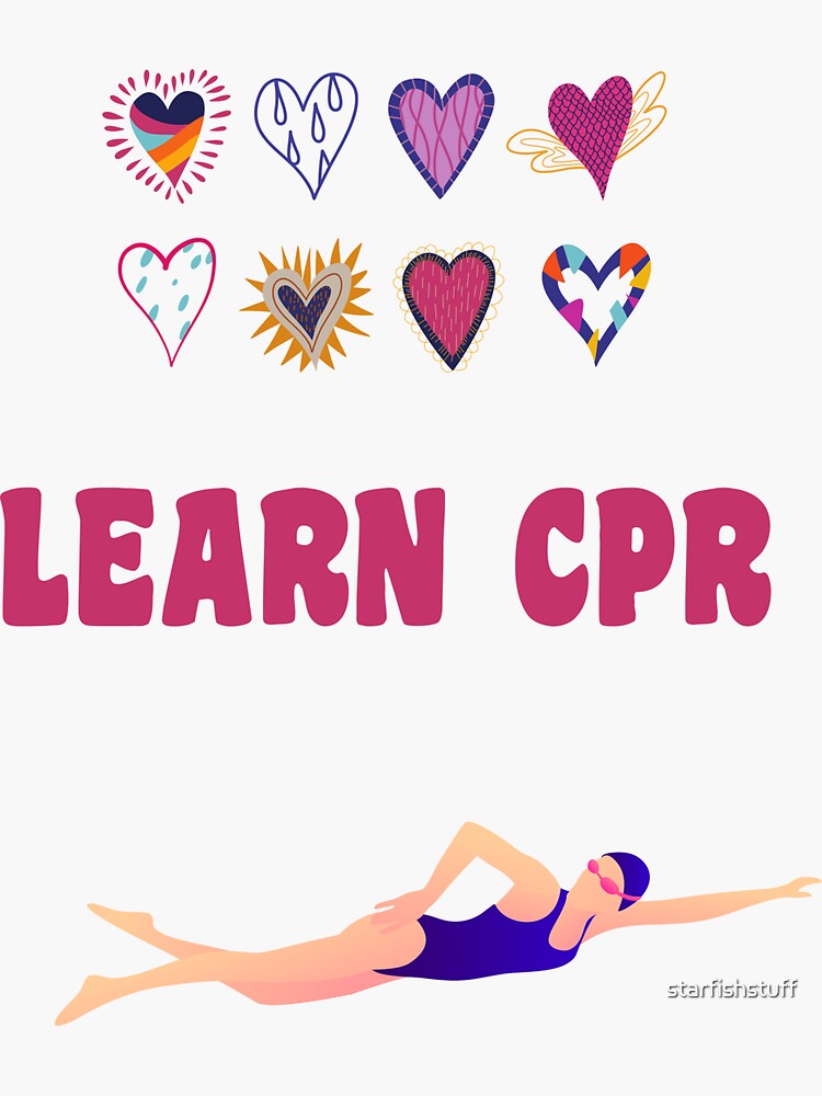 " WATER SAFETY" Sticker for Sale by starfishstuff | Redbubble