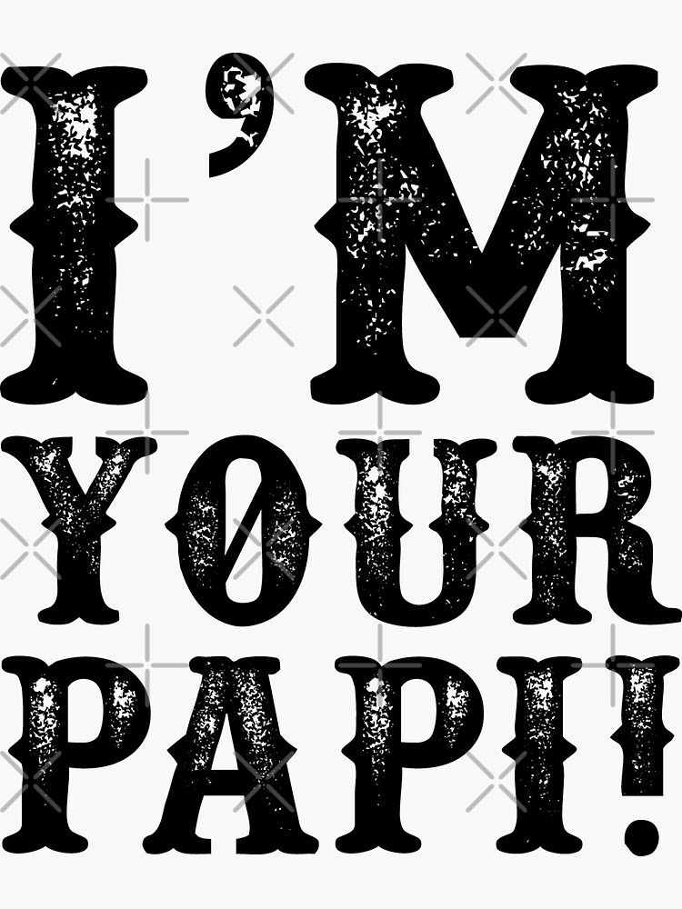 "Im Your Papi - Mexican Wrestler Eddie G - Pro Wrestling" Sticker for ...