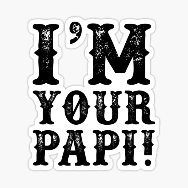 "Im Your Papi - Mexican Wrestler Eddie G - Pro Wrestling" Sticker for ...