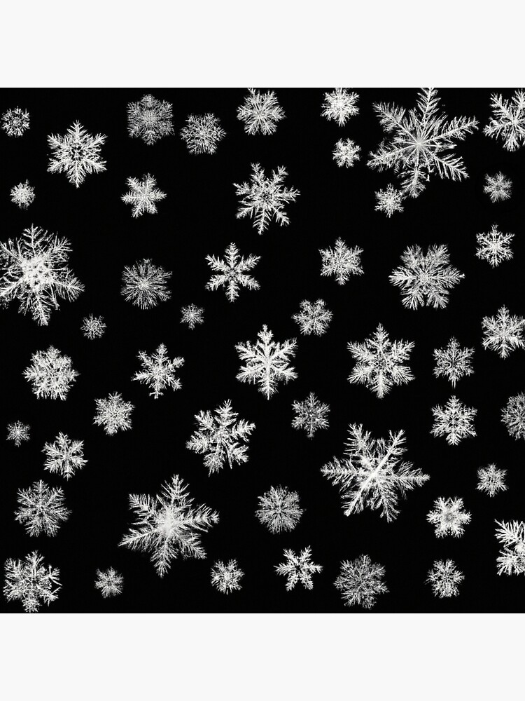 "Snowflakes" Poster for Sale by OKAYphotoshop | Redbubble