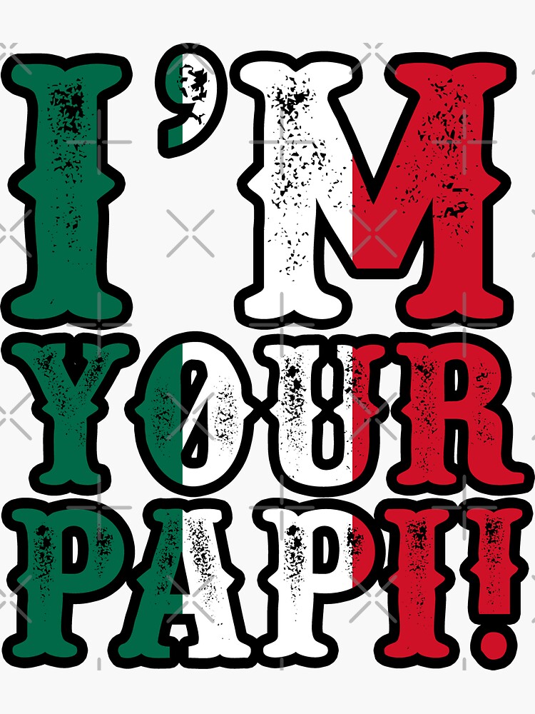 "Im Your Papi - Mexican Wrestler Eddie G - Pro Wrestling" Sticker for ...