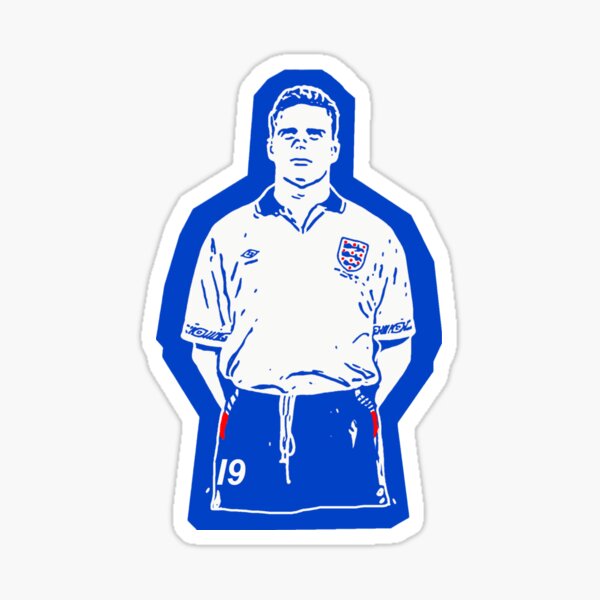 "Gazza World Cup 1990" Sticker for Sale by IrisAndSeb | Redbubble