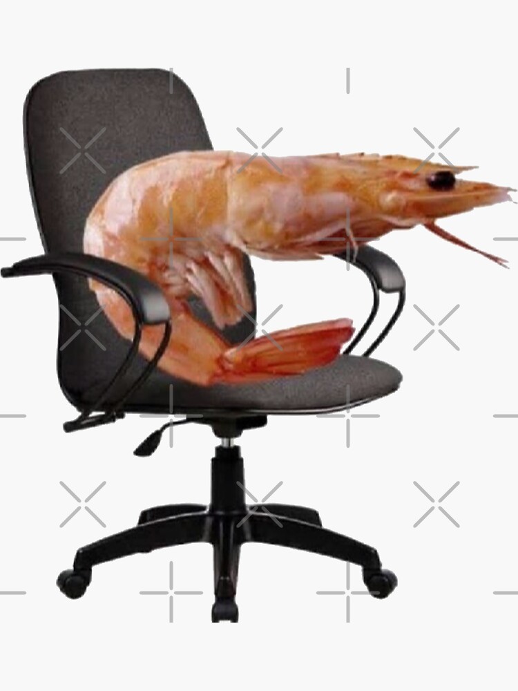 "Shrimp Posture" Sticker for Sale by Maddy0410 | Redbubble