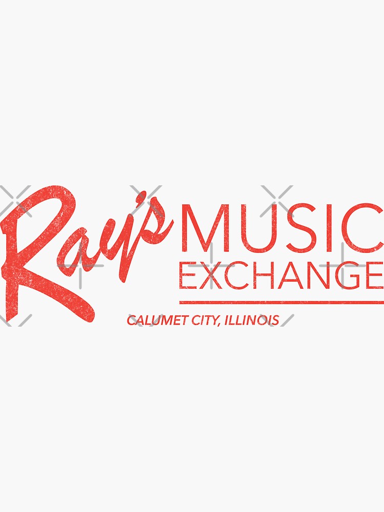 "Ray's Music Exchange - Calumet City, Illinois" Sticker for Sale by ...