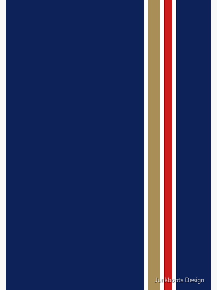 "Rothmans Stripe Vertical" Spiral Notebook by GHRDesign | Redbubble