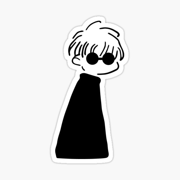 "Mini Gojo" Sticker for Sale by Margo-- | Redbubble