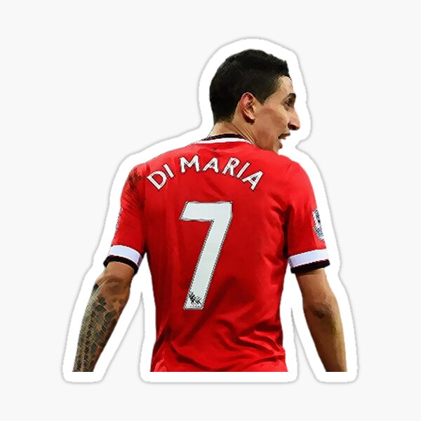 "Angel Di Maria" Sticker for Sale by iamamiraj | Redbubble