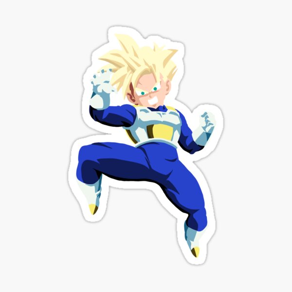 "Gohan " Sticker for Sale by ScarlettsArt | Redbubble