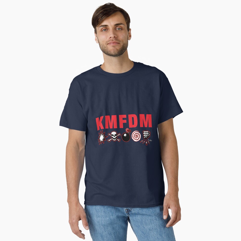 "Kmfdm Symbols Classic T-Shirt" Sticker for Sale by pragpujias | Redbubble