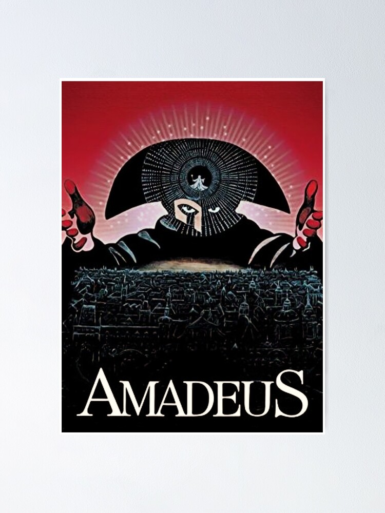 "Amadeus (Iconic Movie Collection)" Poster for Sale by Supradon | Redbubble