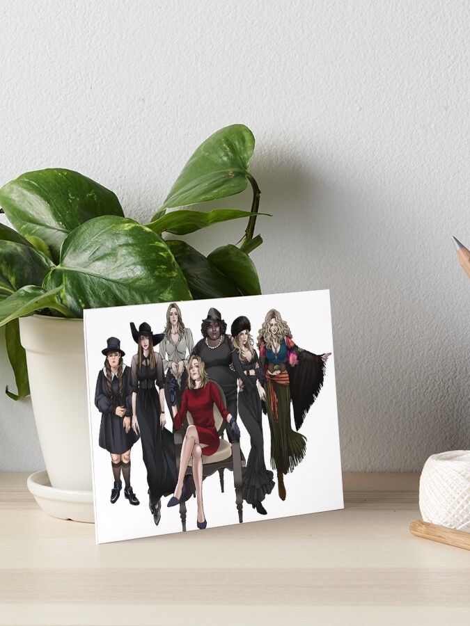 "AHS Coven" Art Board Print for Sale by FangArt21 | Redbubble