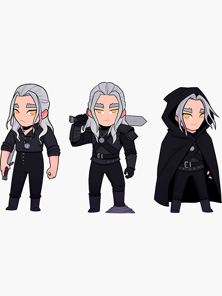 "Cartoon Monster Hunter" Sticker for Sale by CharlesMulder | Redbubble