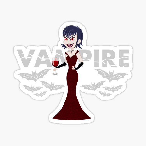 "Vampire" Sticker by pegricks | Redbubble