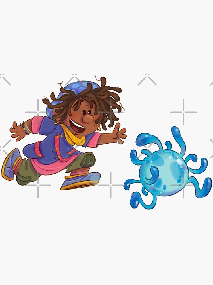 "Splat Strange World, Ethan Clade Strange World, Strange World" Sticker ...