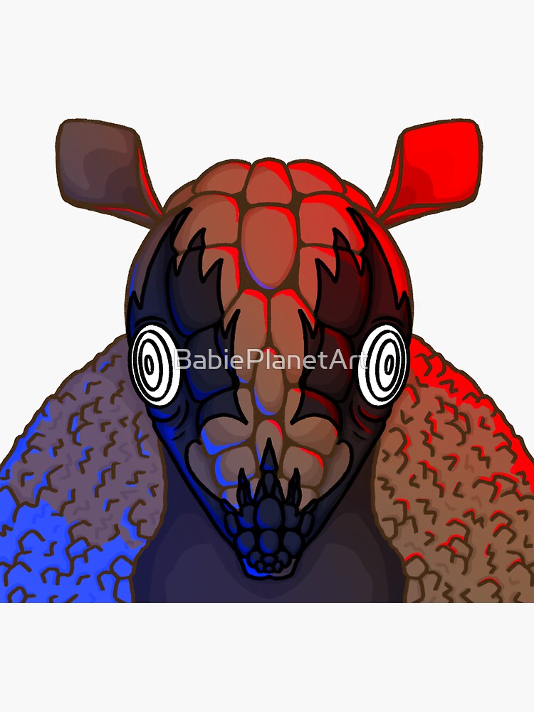 "Neverending Hum" Sticker for Sale by BabiePlanetArt | Redbubble