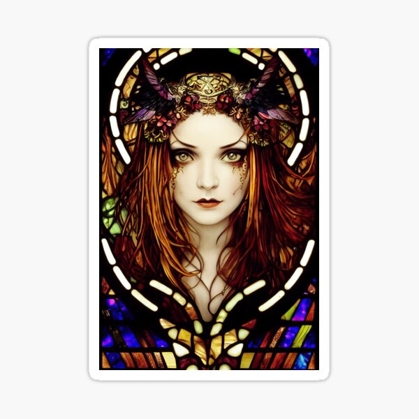 "Daphne" Sticker for Sale by OccultDreams | Redbubble