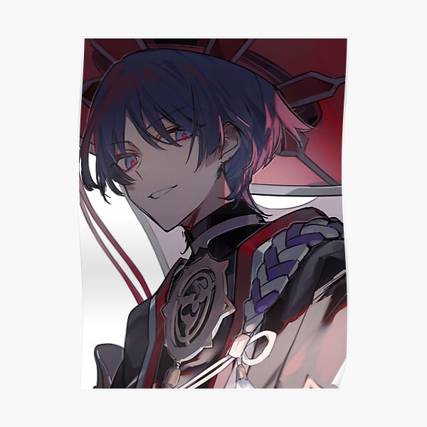 "Scaramouche, the Balladeer - Genshin Impact" Poster for Sale by ...