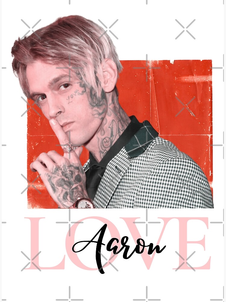 "Aaron Carter Love" Poster for Sale by Denel-Arts | Redbubble