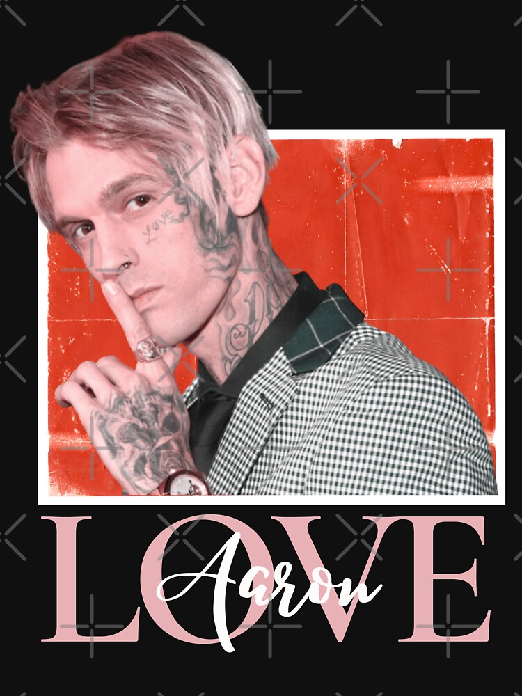 "Aaron Carter Love" T-shirt for Sale by Denel-Arts | Redbubble | aaron ...