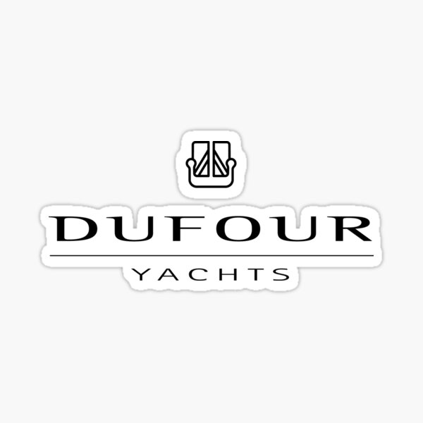 "Luxury Dufour Yachts 2" Sticker for Sale by ChristinasMess | Redbubble