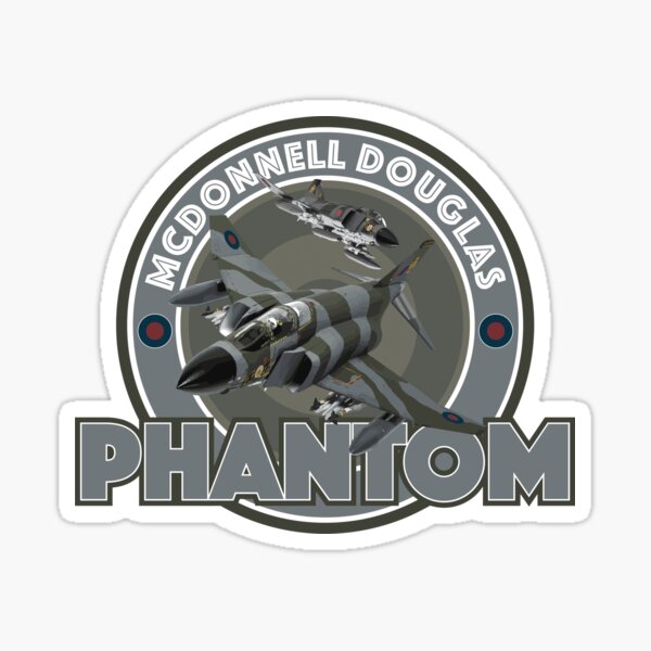"McDonnell Douglas Phantom FG1" Sticker for Sale by theburnsmark ...