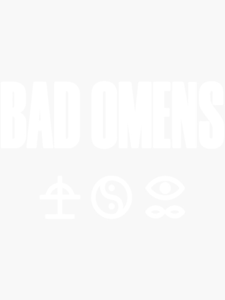 " Bad Omens band" Sticker for Sale by bone90 | Redbubble