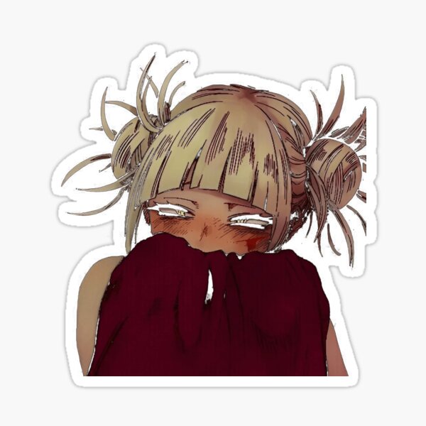 "Toga Anime Himiko" Sticker for Sale by UnaLewis | Redbubble