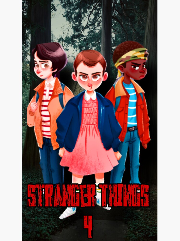 "Stranger things session 4 , anime characters in one frame, high ...