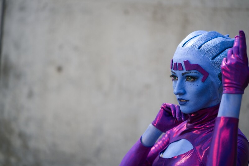 "Asari Cosplay by Arizzel Cosplay" by pandariot779 | Redbubble
