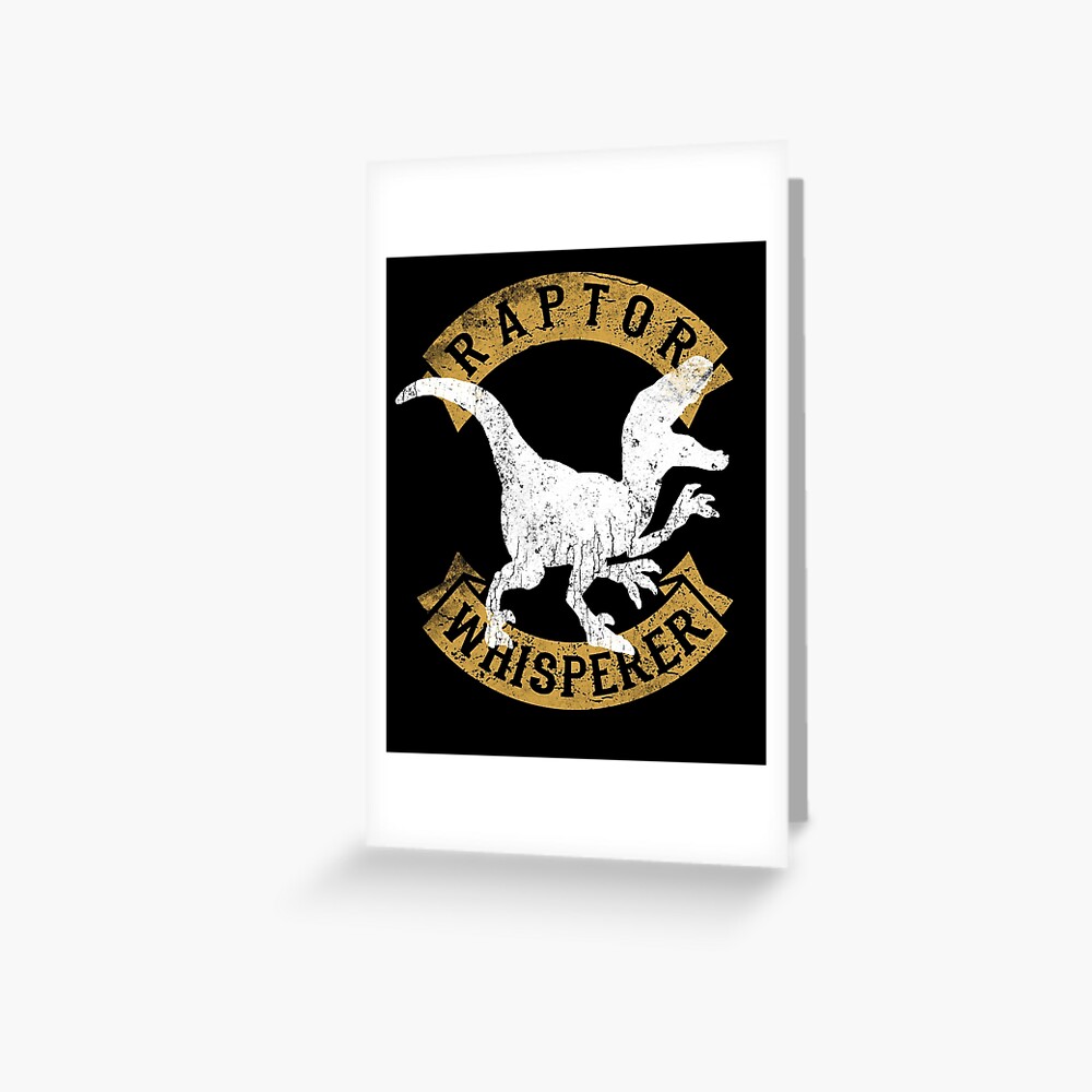 "Cute Raptor, Velociraptor and Prehistory Dino" Greeting Card by roarr ...