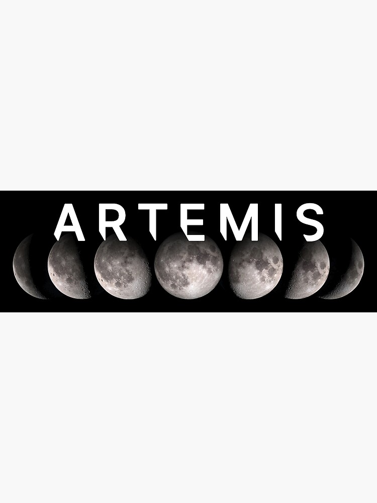 Póster «Fases de la luna de la misión Artemis de la NASA» de ... Póster «Fases de la luna de la misión Artemis de la NASA» de ...