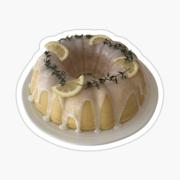 "Lemon Cake" Sticker for Sale by Kito-Kato | Redbubble