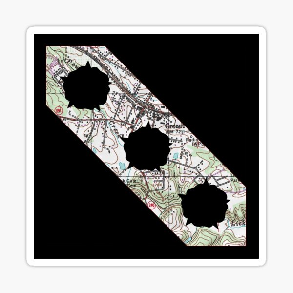 "Crozet Flag" Sticker for Sale by ericrogers9 | Redbubble