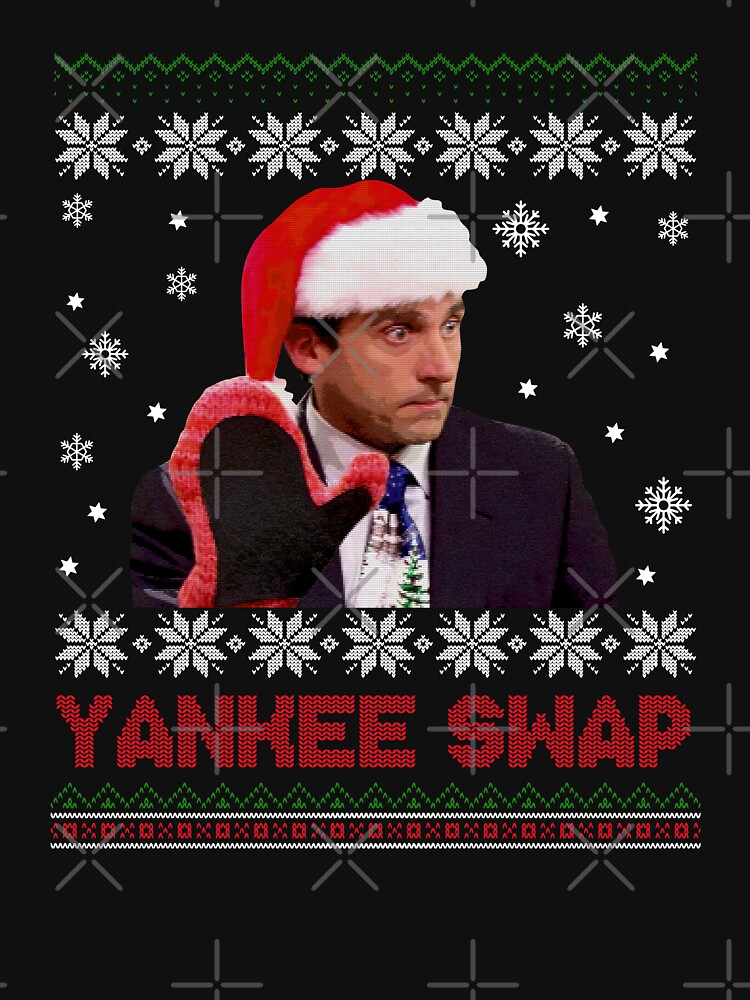 "Yankee Swap Michael Scott The Office Christmas" T-shirt for Sale by ...