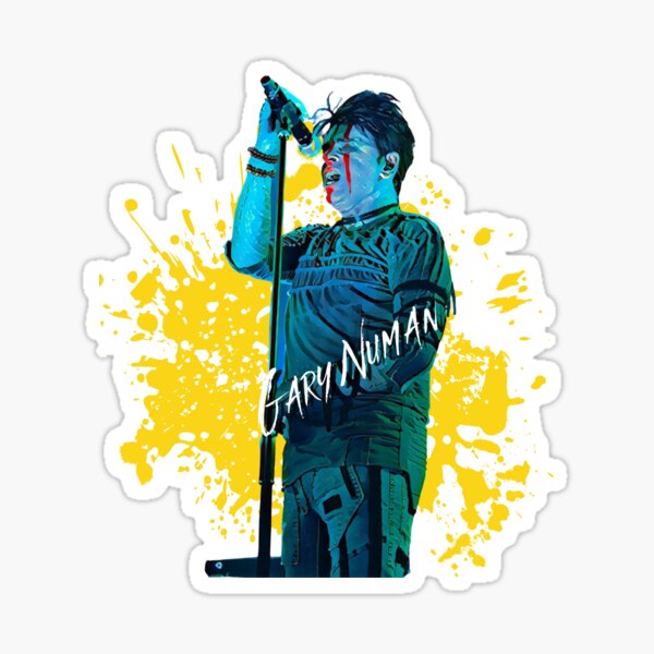 "Gary Numan t shirt and sticker | Gary Numan Hoodie" Sticker for Sale ...