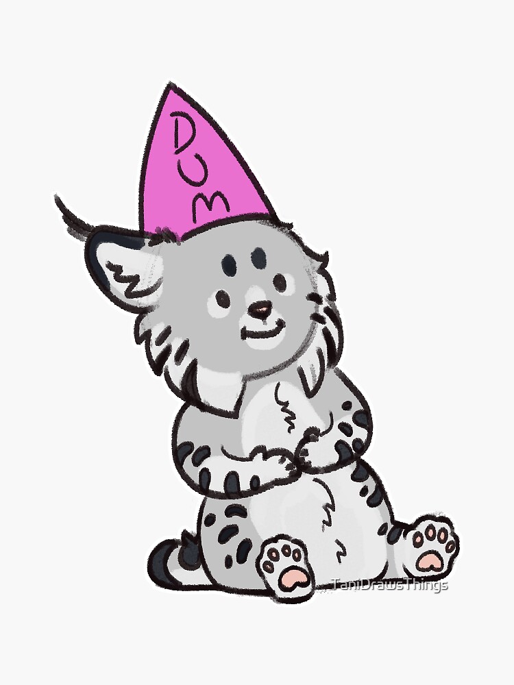 "Dum" Sticker for Sale by TaniDrawsThings | Redbubble