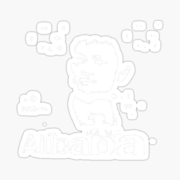 "alibaba" Sticker for Sale by Helyboni989 | Redbubble