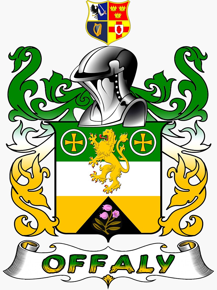 "COUNTY OFFALY" Sticker for Sale by CathalDevlin | Redbubble