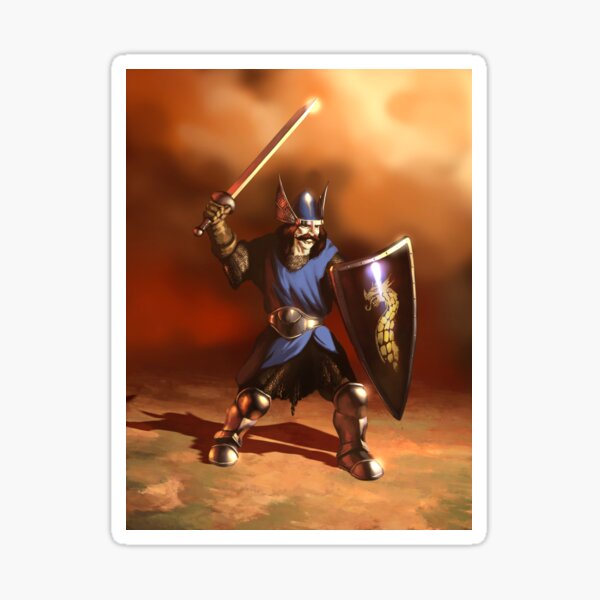 "Knight Hero" Sticker for Sale by telestians | Redbubble