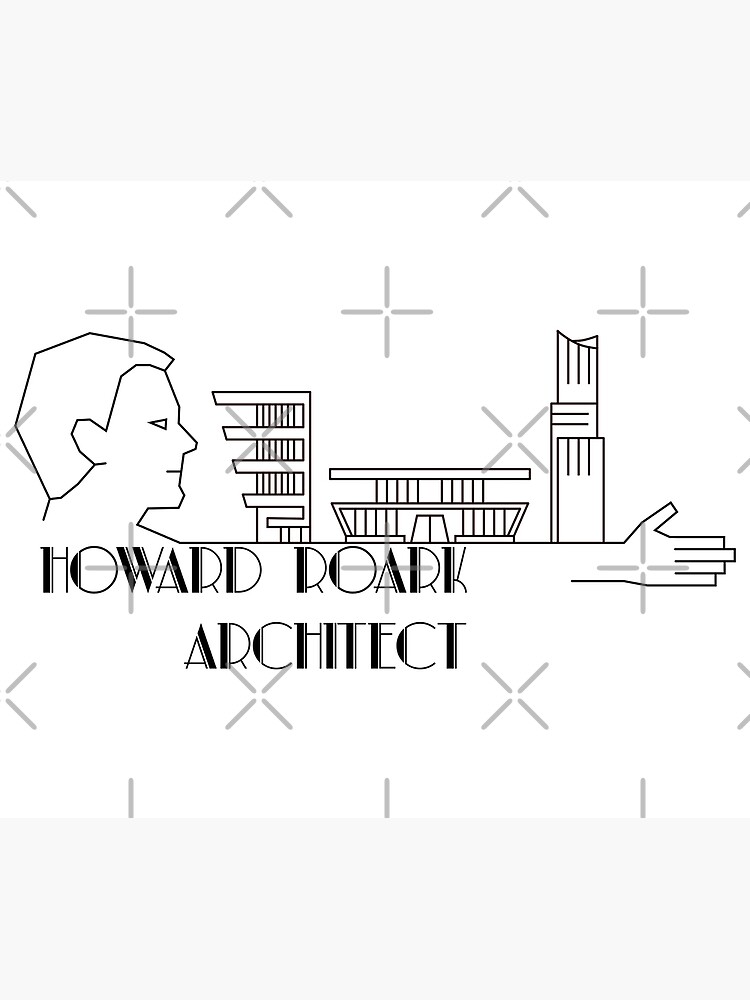 "Howard Roark, Architect" Framed Art Print by WhoIsJohnMalt | Redbubble
