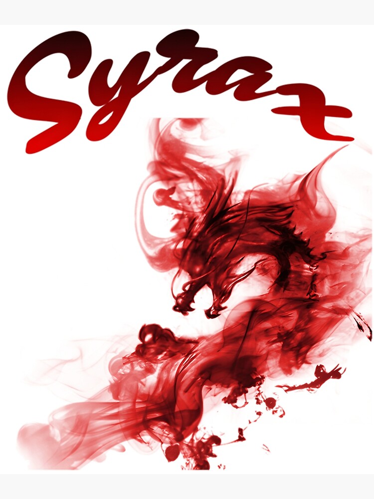 Poster « Syrax Syrax la dragonne est montée par la princesse Rhaenyra ...