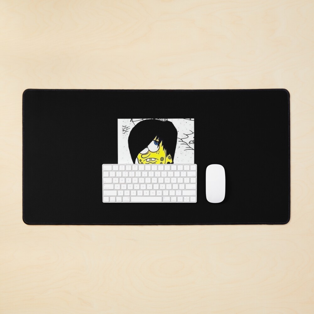 "SPONGEBOB EMO Classic " Sticker for Sale by apipwananoz | Redbubble