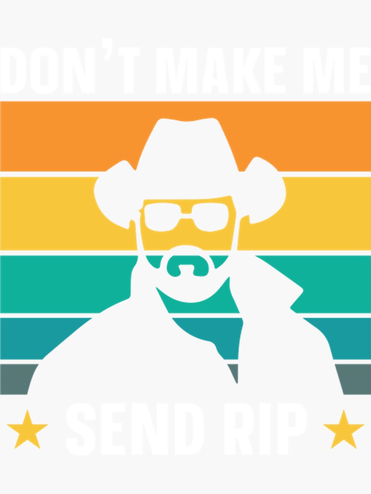 "YellowStone Send Rip Es" Sticker for Sale by alinaquer | Redbubble