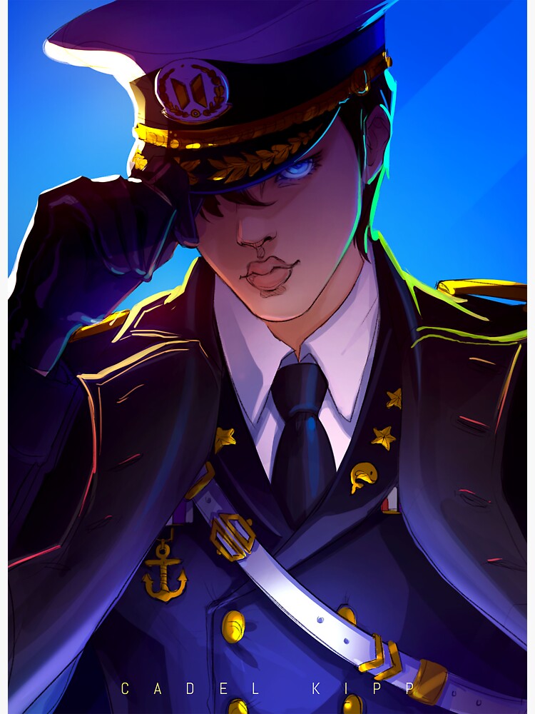 "BTS - Jin - Captain" Sticker for Sale by CADEL-KIPP | Redbubble