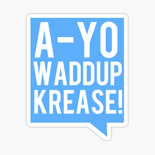 "EXO Ayo wadduo krease" Sticker for Sale by edleon | Redbubble