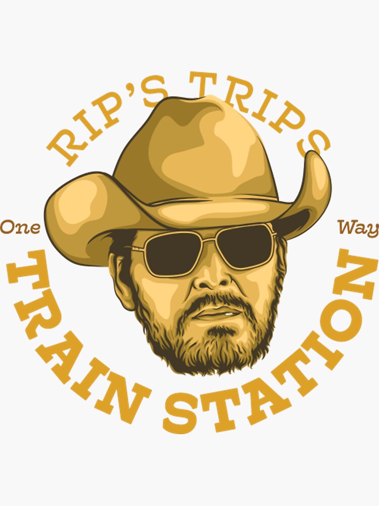 "YellowStone Send Rip Es" Sticker for Sale by alinaquer | Redbubble