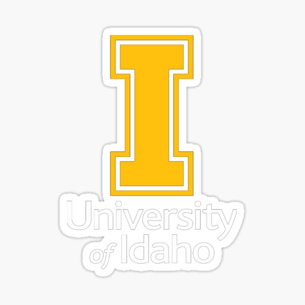 "university of idaho" Sticker for Sale by Mihraone | Redbubble
